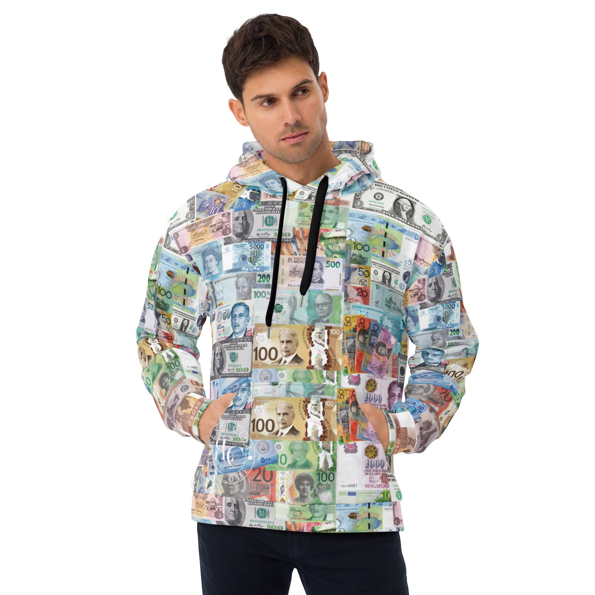 Global Currency Hoodie – Respectez Le Code