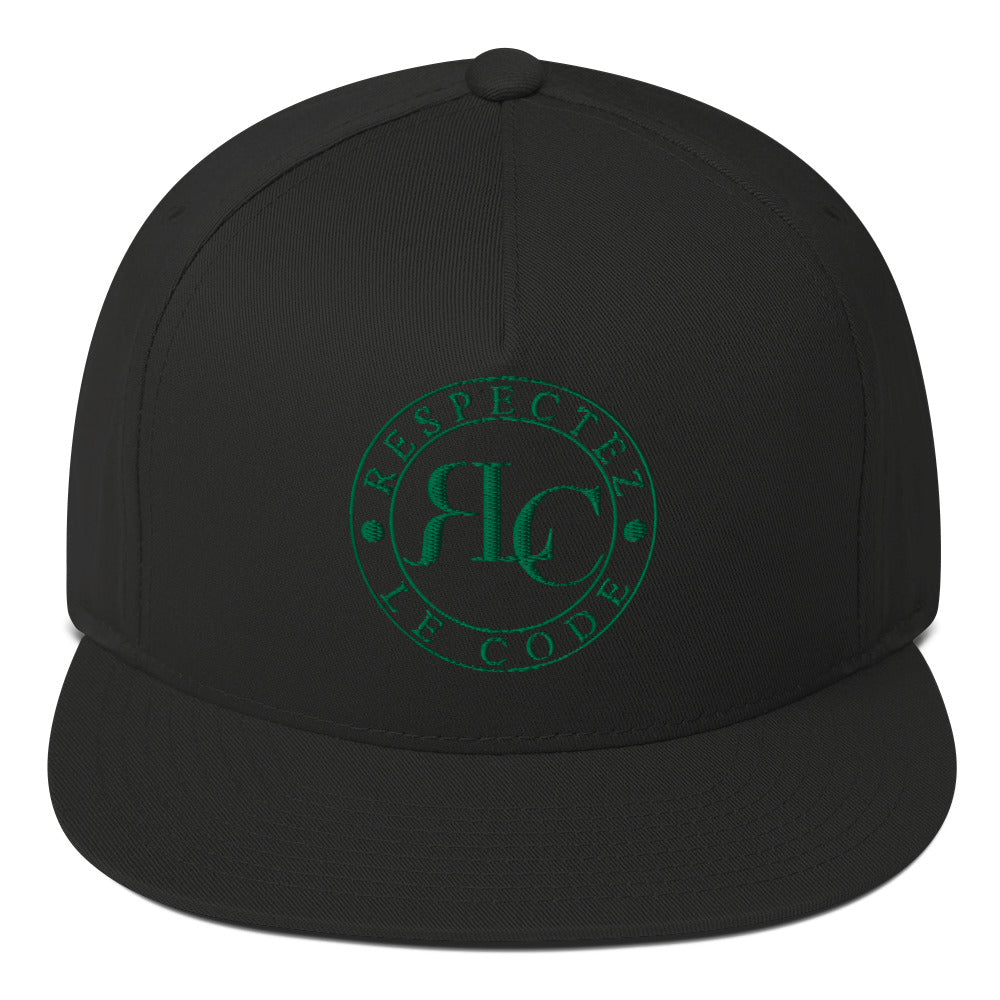 RLC Logo Money Green Embroidey Baseball Cap – Respectez Le Code